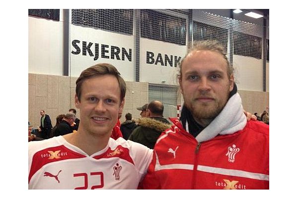 To Skjern-spillere med landsholdet